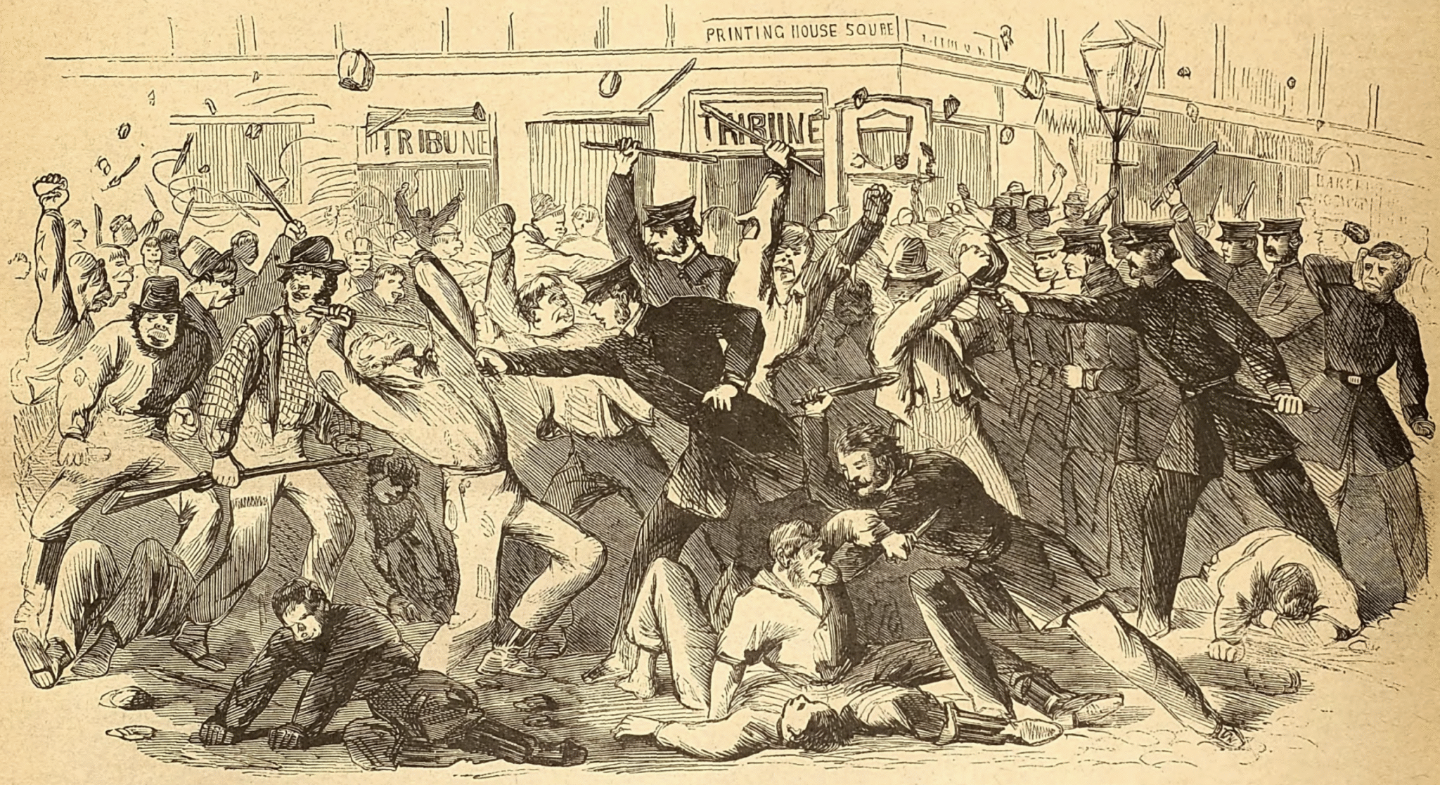 The New York City Draft Riots, July 1863 - Discovering NYC